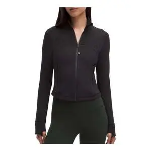 Lululemon Define Cropped Jacket Nulu - Black