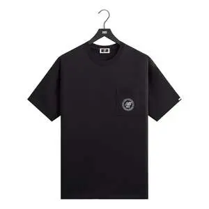 Kith X New Balance Crest Pocket T-shirt - Black