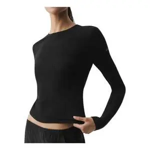 ALO ALO Ribbed Sea Coast Long Sleeve T-Shirt