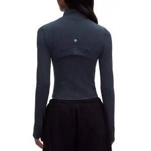 Lululemon Define Cropped Jacket - Navy Silver