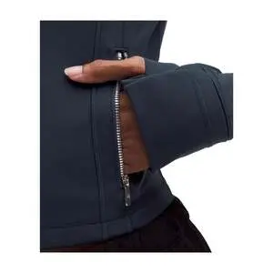 Lululemon Define Cropped Jacket - Navy Silver