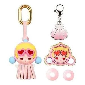 POP MART Pop Bean Island Vacation Series Decorative Accessory 'skullpanda Summer Heartbeat - Multi-color