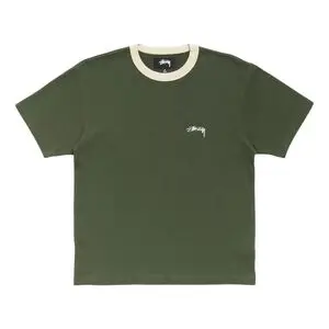 StÜssy Ringer T-shirt - Olive