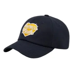 HUMAN MADE 6-panel Canvas Cap - Navy