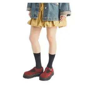Dr. Martens Zebzag Mary Jane Milled Nubuck