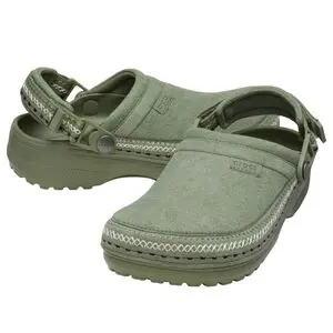 CROCS Crafted Vegan Suede Stitch Clog