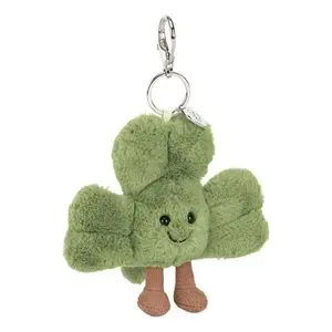 JELLYCAT Amuseables Siofra Shamrock Bag Charm - Green