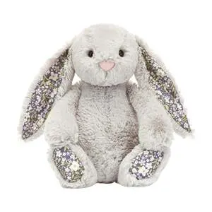 JELLYCAT Blossom Silver Bunny Medium Plush - Bloom