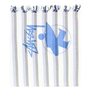 StÜssy Stripe Surfman Beach Blanket - Blue