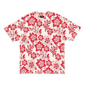 StÜssy Lazy Floral T-shirt - White