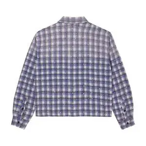 VALE FOREVER Blizzard L/s Flannel Shirt - Light Blue