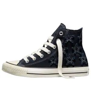 CONVERSE Chuck Taylor All Star Hi Distressed Stars - Black