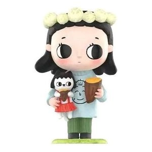 POP MART Nyota X Chibi Maruko Chan Series 'the Best Grandpa' Figure - Multi-color