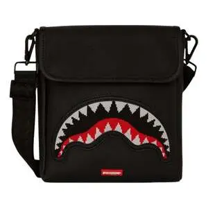 SPRAYGROUND Fly Knit Messenger Bag - Black