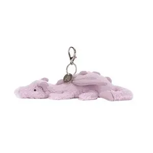JELLYCAT Lavender Dragon Bag Charm