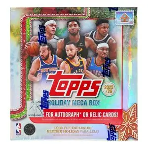 TOPPS Holiday Basketball 25-26 Mega Box - Multi-color