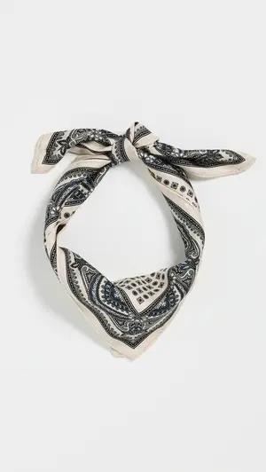 Veronica Beard Sava Scarf - Ecru Multi
