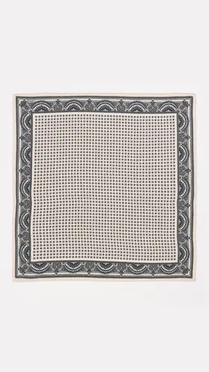 Veronica Beard Sava Scarf - Ecru Multi