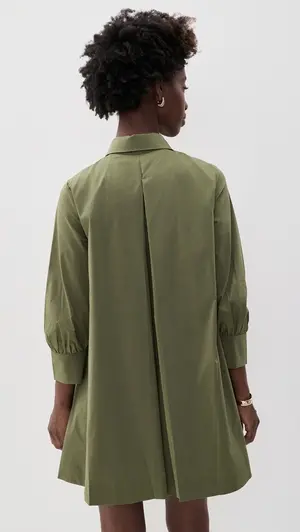 English Factory Bow Shirt Dress