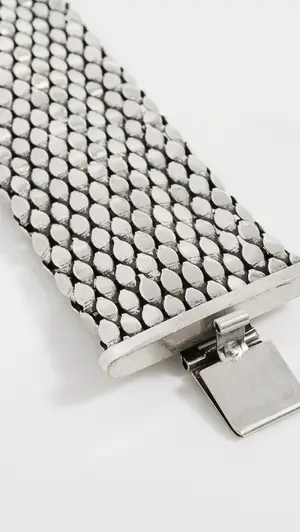 Isabel Marant Étoile Large Mesh Cuff Bracelet
