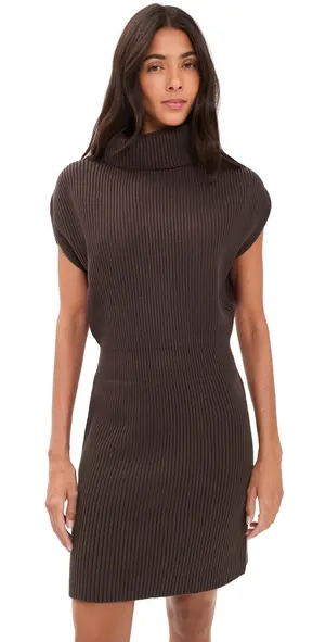 Splendid Marigold Mini Sweater Dress