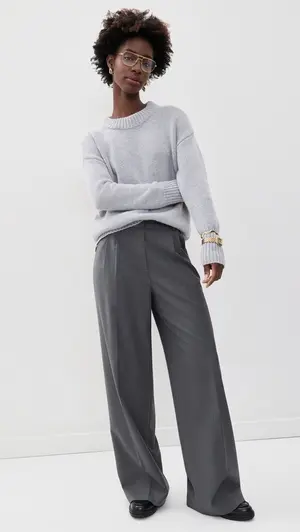 LA LIGNE Solid Marin Sweater