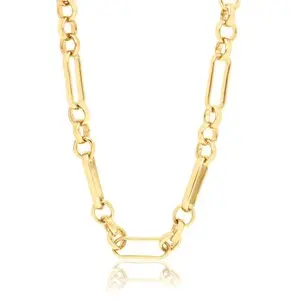 SHYMI Paper Clip And Circle Chain