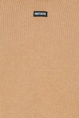 ROTATE BY BIRGER CHRISTENSEN Logo Patch Sweater