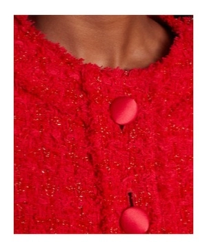 Dolce & Gabbana Cropped Cotton-blend Tweed Jacket