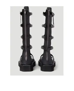Rick Owens Cyclops Spartan Leather Sandals