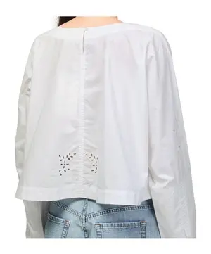 Soeur Embroidered Long Sleeve Shirt
