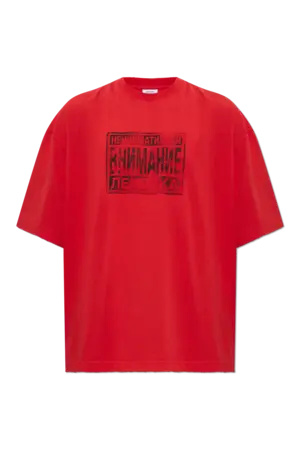 Vetements T-shirt With Print