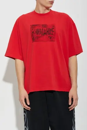 Vetements T-shirt With Print