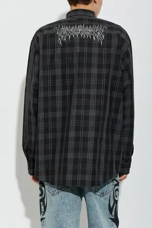 Vetements Plaid Pattern Shirt