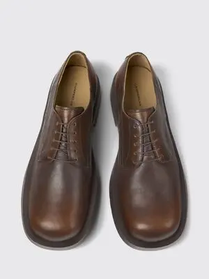 Camper Mil 1978 Derby Shoes In Smooth Calfskin - Brown