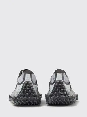 Camper Tornado Two-tone Technical Fabric Trainers With Chunky Sole - Grey