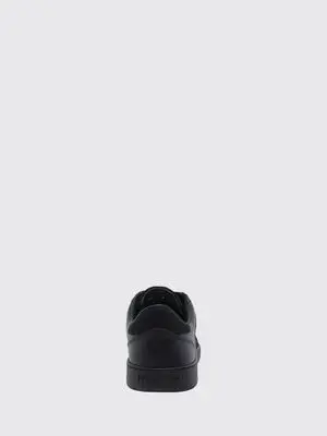 FERRAGAMO Gancini Low-top Sneakers In Calfskin And Nubuck Leather