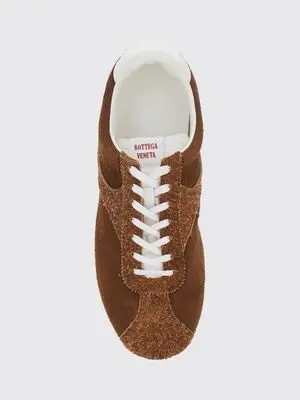 Bottega Veneta Shot Low-top Sneakers In Calfskin And Suede