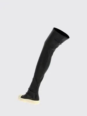 Rick Owens Over The Knee Boots - Black