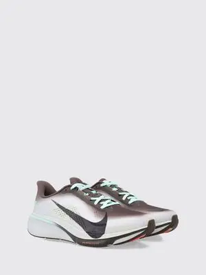 Nike Low-top Technical Mesh Trainers In With Cushioned Sole And Swoosh
