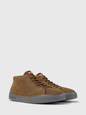 Camper Peu Touring Nubuck Slip-on Trainers With Elastic Laces
