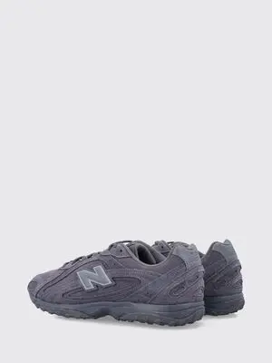 NEW BALANCE 204l Anthracite Suede Sneakers With Applied Logo