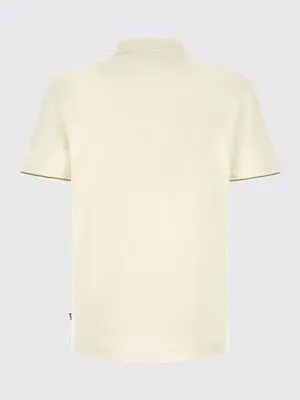 BOSS Short-sleeve Cotton Polo Shirt With Half-zip Closure