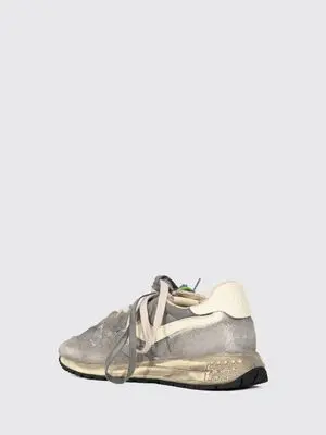 AUTRY Reelwind Super Vintage Suede And Mesh Sneakers - Grey