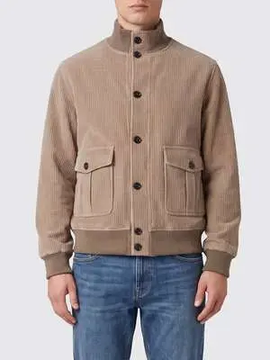 CIRCOLO 1901 Velvet Bomber Jacket - Brown