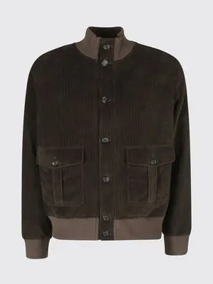 CIRCOLO 1901 Velvet Bomber Jacket With High Collar And Elasticated Cuffs