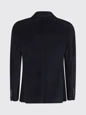 CIRCOLO 1901 Slim Fit Single-breasted Corduroy Blazer - Navy