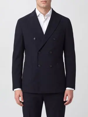 CIRCOLO 1901 Slim Fit Double-breasted Cashmere Blazer