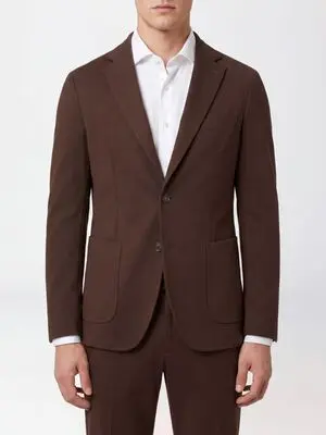 CIRCOLO 1901 Slim Fit Single-breasted Fine Cashmere Blazer - Brown