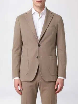 CIRCOLO 1901 Slim Fit Single-breasted Fine Cashmere Blazer - Dove Grey